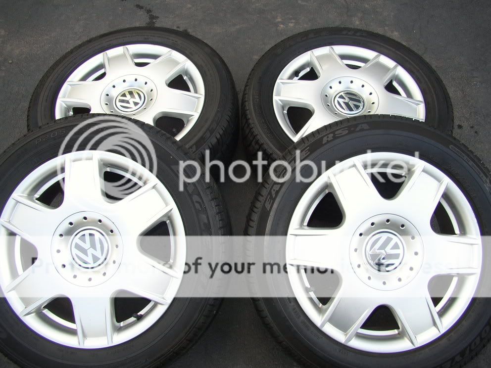 16" stock VW Wheels and Tires | VW Vortex - Volkswagen Forum