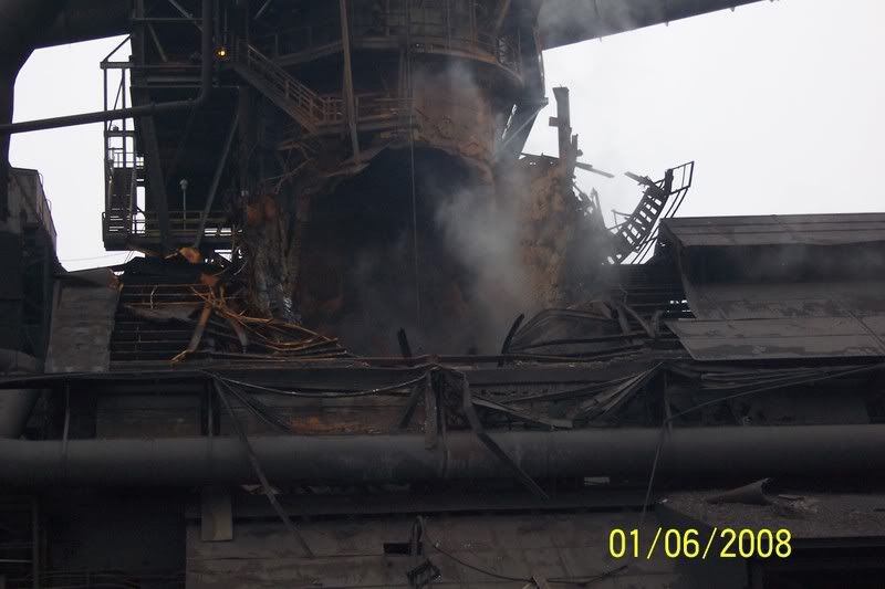 Servestal (Formerly Rouge Steel) blast furnace explosion | Ski-Doo ...