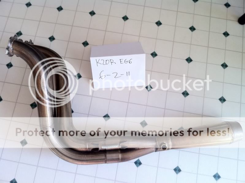 Ssr/dtr k24 20 gauge lightweight header | Honda / Acura K20a K24a ...