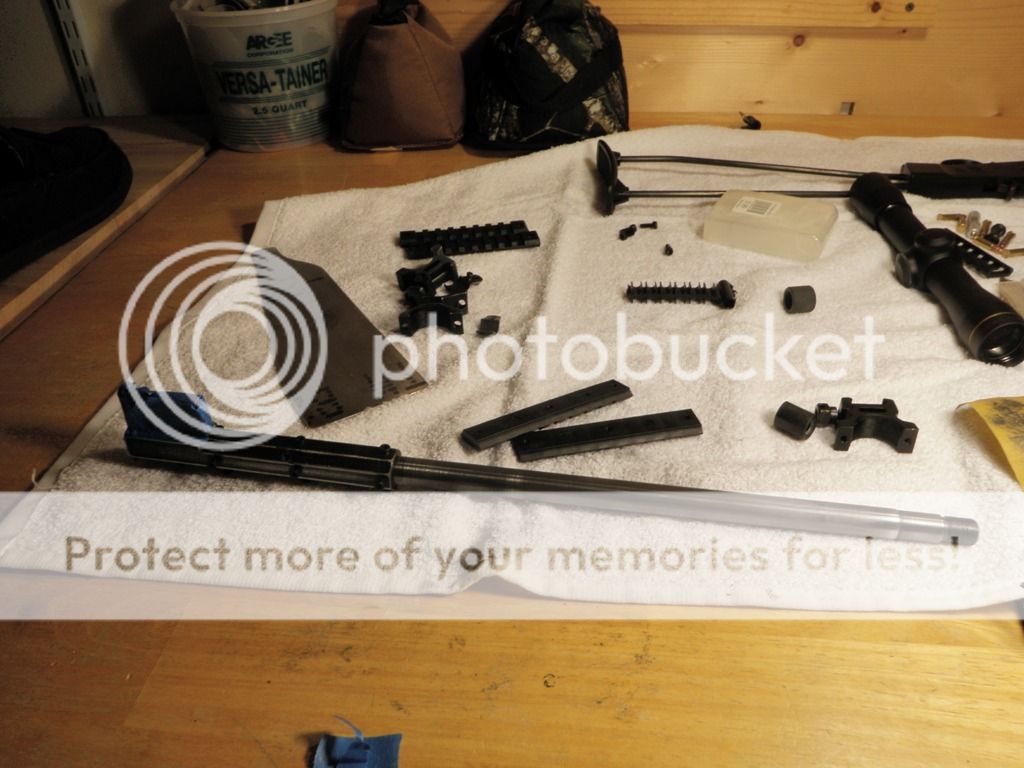 Chiappa Little Badger Backpacking rifle Modification Project | Perfect ...