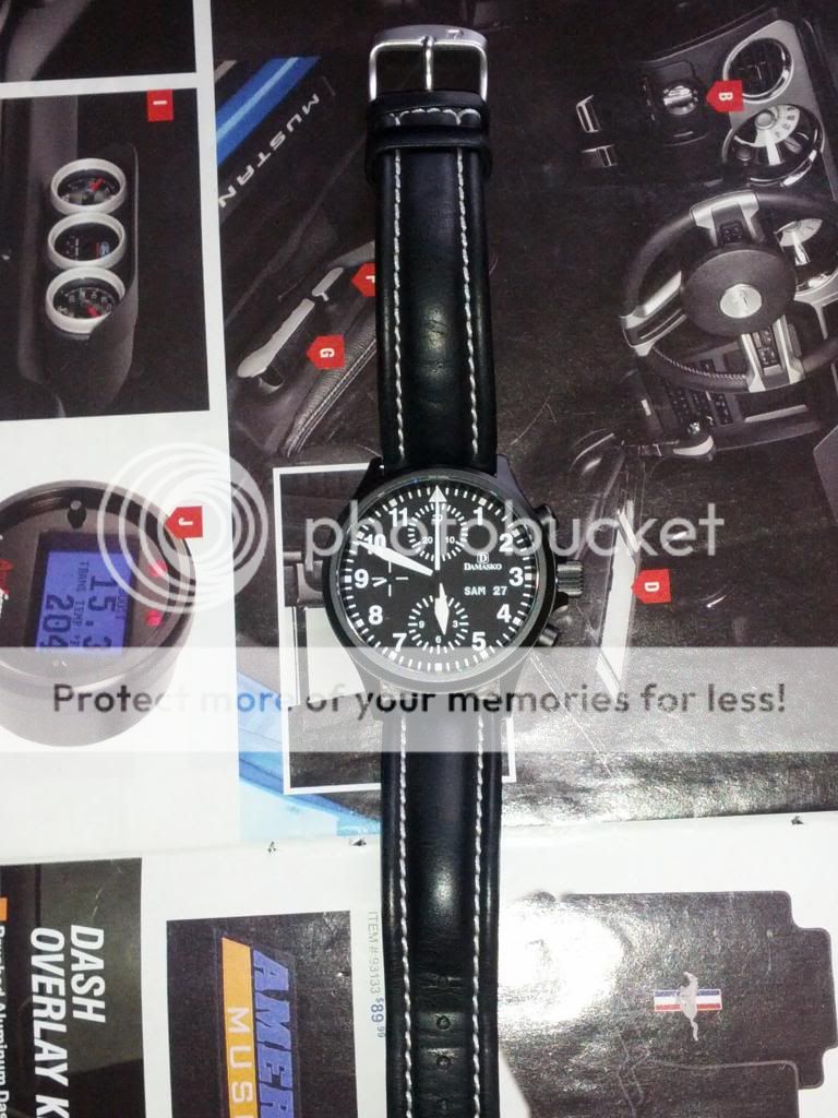 FS: Damasko DC56 Black - SOLD | WatchUSeek Watch Forums