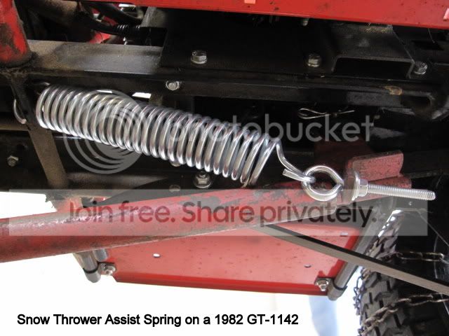 Lift Assist Spring Specifications - Implements and Attachments ...